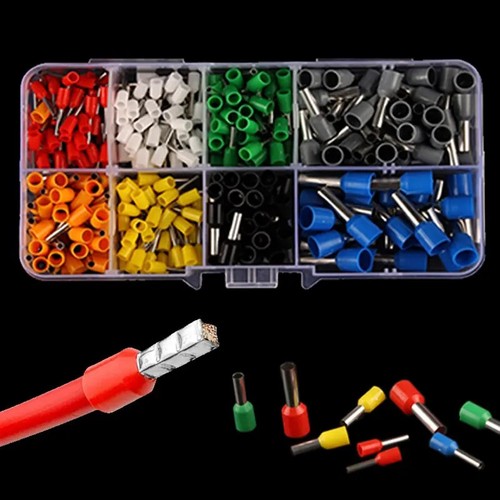 Tubular Crimp Terminals Box Cold Insulation Electrical Wire Connector ...