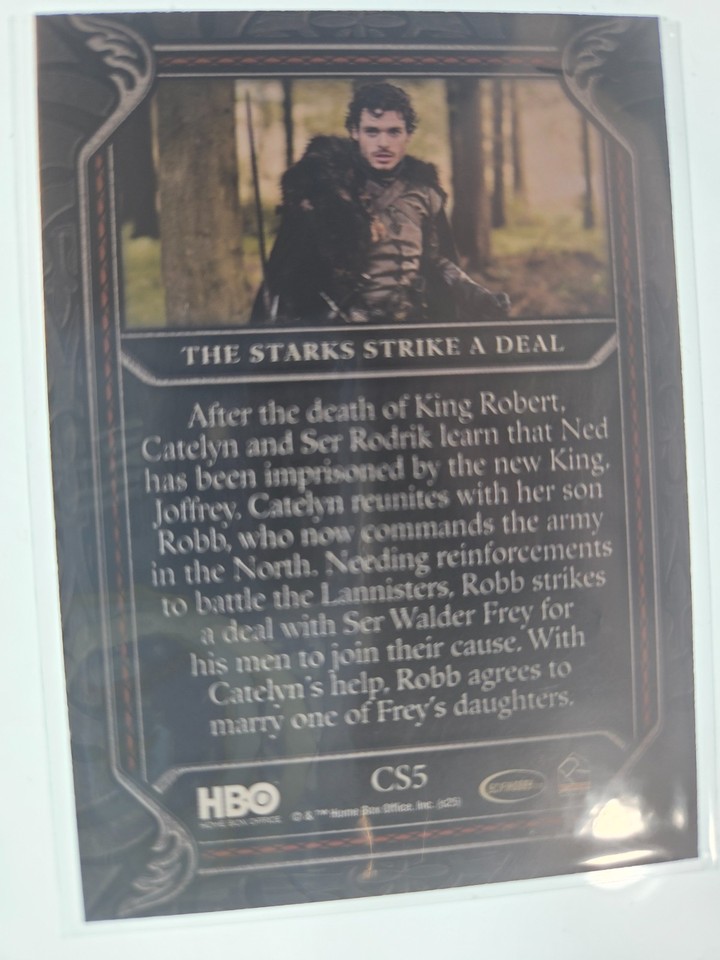 Game of Thrones the Great Houses The Saga of Catelyn Stark Cards Pick ...