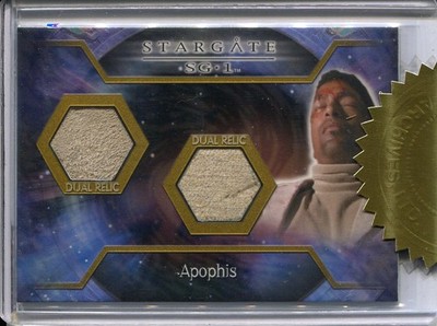 Stargate SG-1 Season Eight Apophis Case Topper Double Costume Card C35 ...