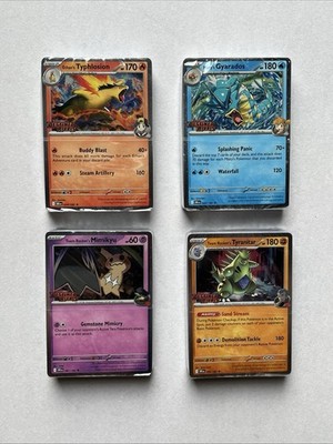 Destined Rivals Pre Release Build And Battle Promos Set Of 4 Sealed | eBay