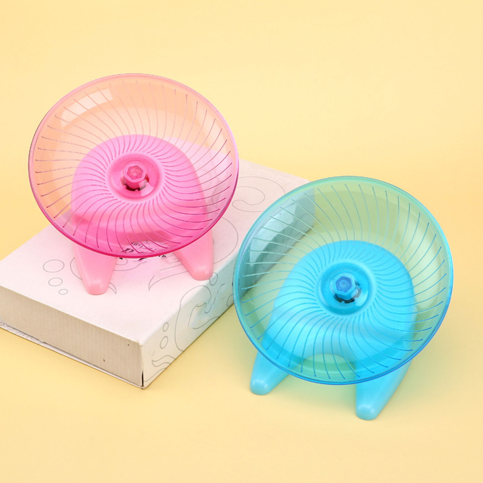 Hedgehog Running Wheel Exercise Toy for Hamsters Silent Hamster Smooth ...