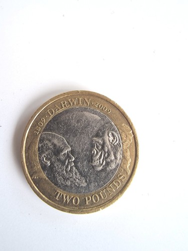 Charles Darwin-Rare-£2 Coin- 1809-2009 | eBay UK
