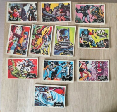 A&BC Gum BATMAN cards 1966 !! Pick what you need !! | eBay UK