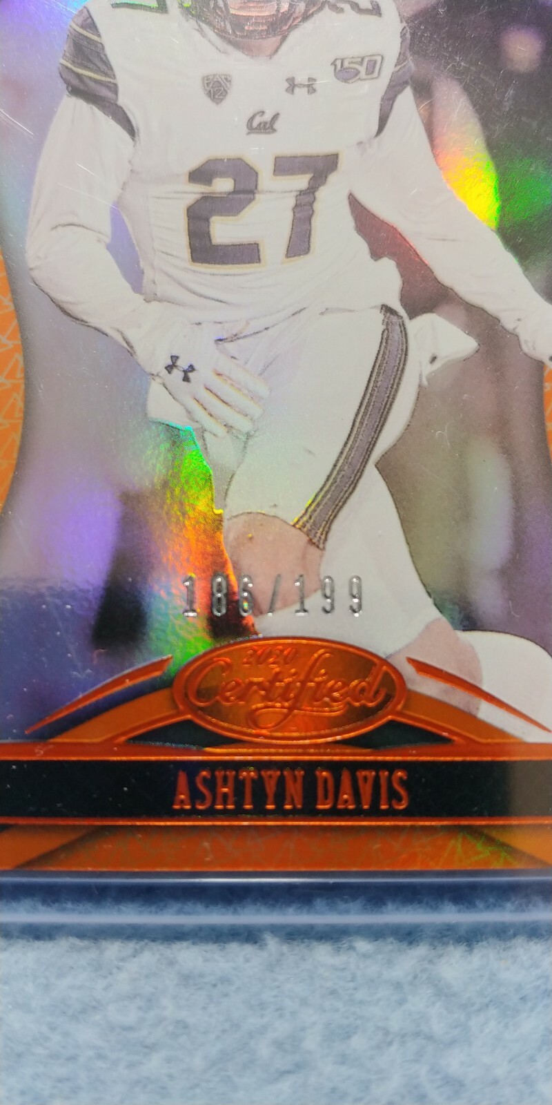 2020 Panini Certified - Rookies Mirror Orange #197 Ashtyn Davis /199 ...