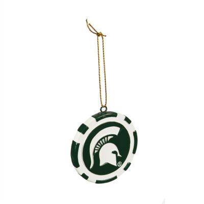 Michigan State Spartans Ornament Game Chip | eBay