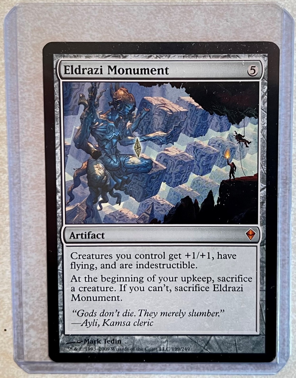 MTG Eldrazi Monument Zendikar 199/249 Regular Mythic | eBay
