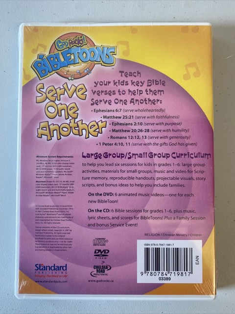 God Rocks!® BibleToons™ Ser.: Serve One Another : Teach Kids 6-12 to ...