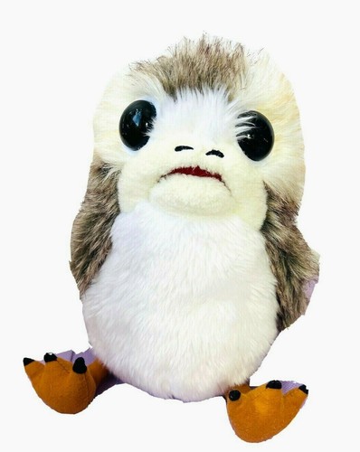 Star Wars Last Jedi Plush Porg Electronic Talking Wings Flap Head ...