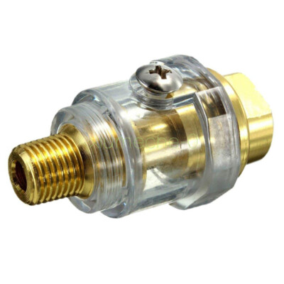 1/4" BSP Mini In-Line Oiler Lubricator for Pneumatic Tool & Air ...