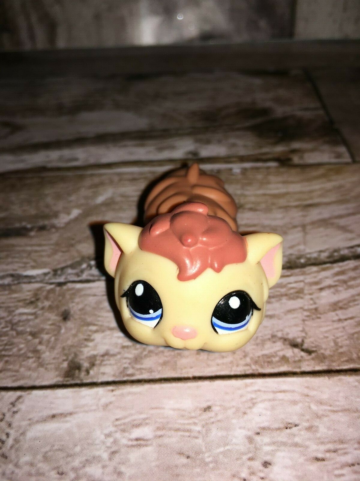 LPS LITTLEST PET SHOP BROWN TAN GUINEA PIG #1668 TARGET EXCLUSIVE HAT ...