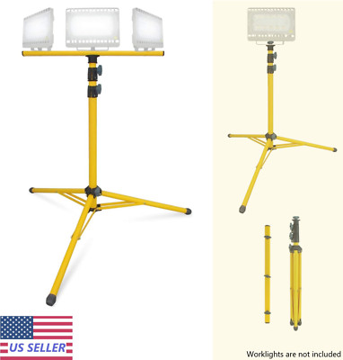 LINCO Tripod Stand LED Work Light Flood Light Heavy Duty Steel Stand ...