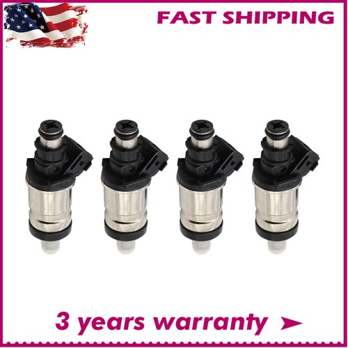 SET 4pcs 06164P2J000 Flow Matched Fuel Injector Fit For Honda Acura 1.6 ...