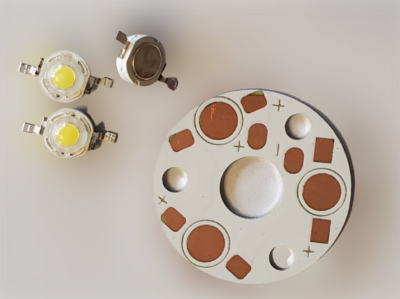 LED COB Lamp Chip 1W 3W 3.2-3.6V Input 100-220LM Mini LED Bulb Diode | eBay