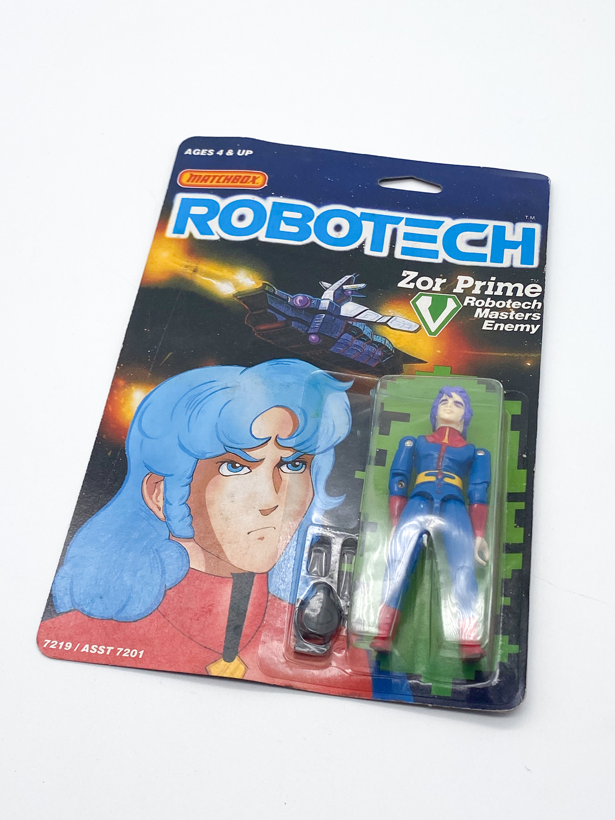 Zor Prime RoboTech Masters Enemy - Matchbox 1985 MOC Macross Mospeada ...