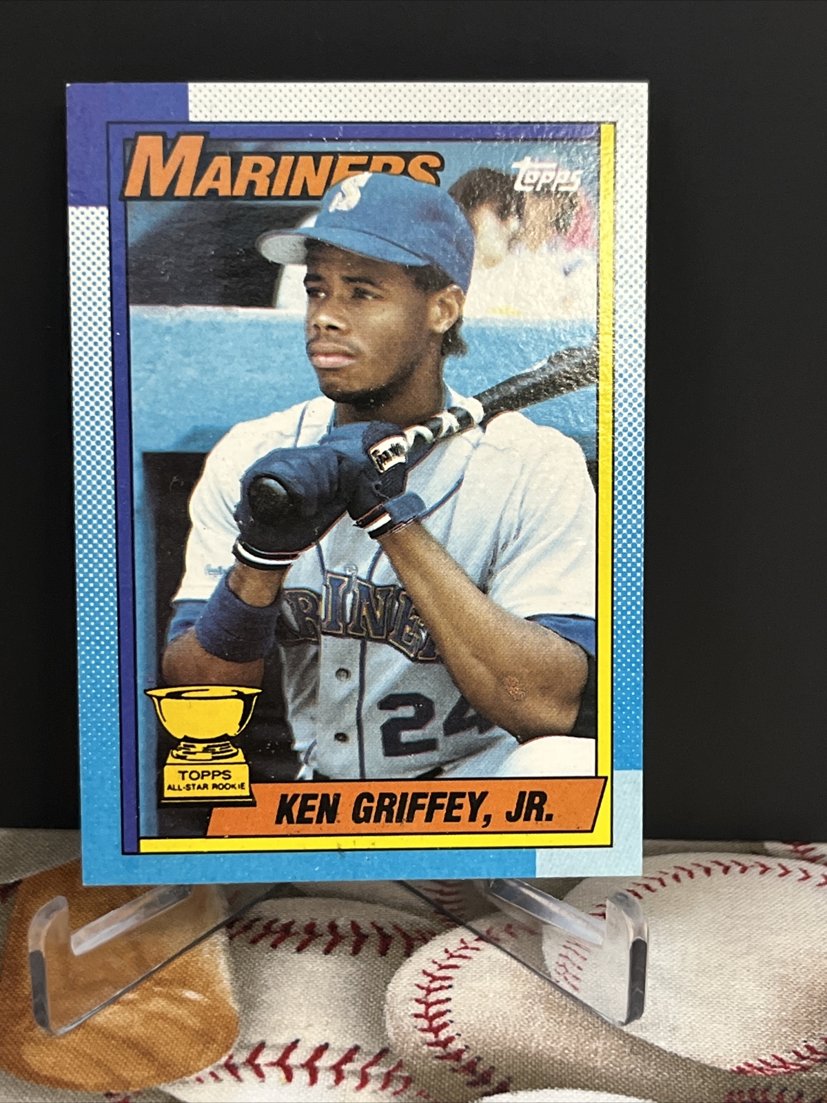 💎1990 Topps Ken Griffey Jr. #336 - HOF Mariners - All Star Rookie Cup 💎 ...