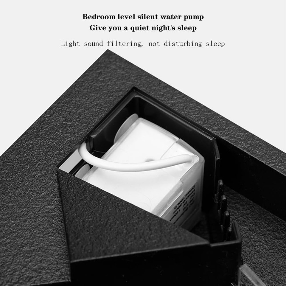 10L Small Fish Tank Desktop Aquarium LED Lamp Light Glass Fish Tank ...