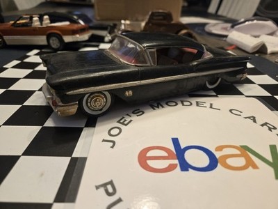 BUILT MODEL CAR VINTAGE SMP 58 CHEVY IMPALA PROMO STYLE NEEDS RESTORED ...
