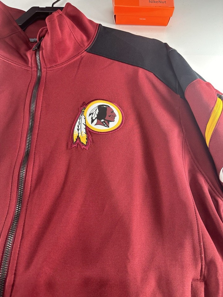 Washington Redskins Jacket Men's Nike NFL On Field Apparel 538123-677 ...