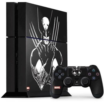 Wolverine Black and White PS4 Bundle Skin By Skinit Marvel NEW | eBay