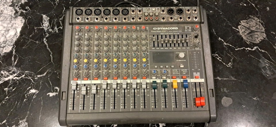 Dynacord Powermate 600-3 8-Channel Powered Mixer | eBay UK