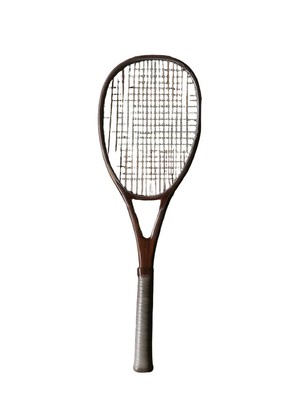 Vintage Tennis Racket V2 Vinyl Car Decal Sticker – Waterproof & UV ...