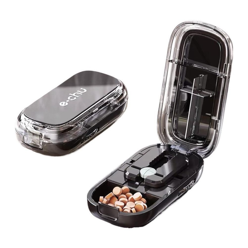 Adjustable Pill Cutter Splitter For Multiple Pills 1/2 1/4 Pill At A ...