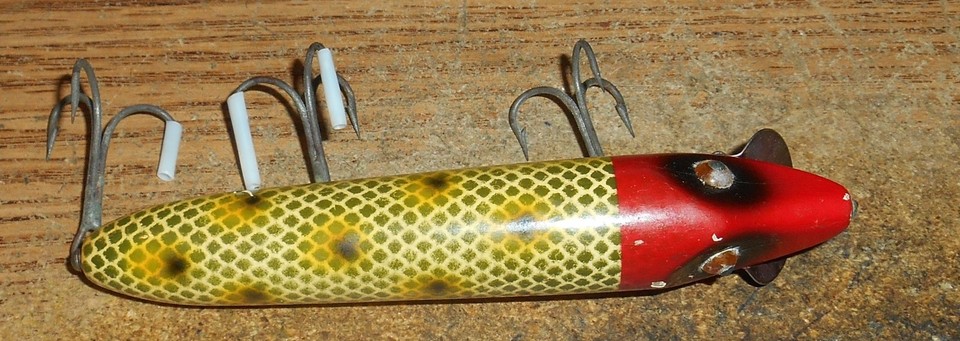 VINTAGE HEDDON VAMP/WOOD/VERY RARE COLOR! | eBay