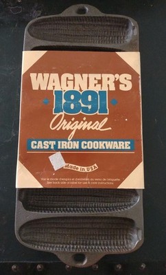 New Old Stock Wagner Ware 1891 Cast Iron Corn Bread Pan | eBay