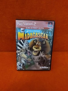 Madagascar (Sony PlayStation 2, 2006) Greatest Hits - Case & Disc Only ...