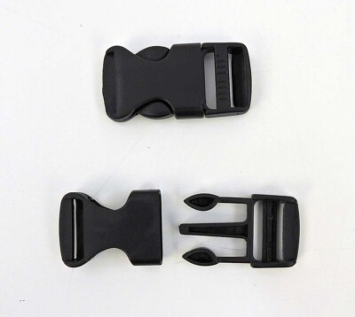 50 Pcs of 3/4" SIDE RELEASE BUCKLES (FLAT), fit 3/4" Inch webbing ...