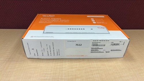 Aruba Instant On 1430 8G Switch US (R8R45A#ABA) - Open Box | eBay
