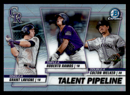 2020 Bowman Roberto Ramos/Grant Lavigne/Colton Welker Talent Pipeline # ...