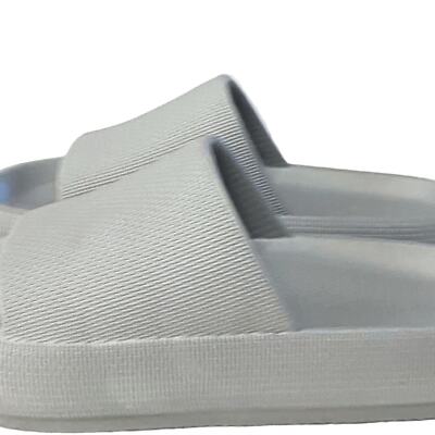 Beach slides j / Slides pillow foam slides cushioned sandals gray 39-40 ...