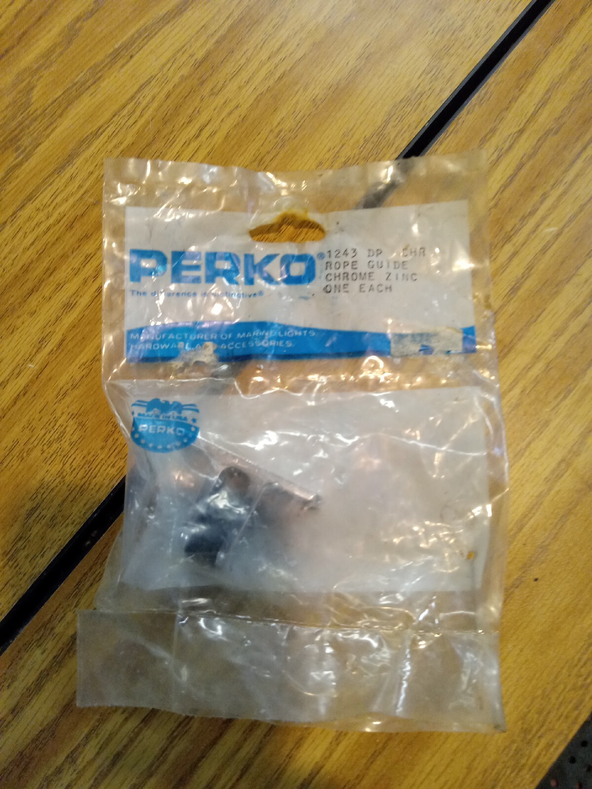 PERKO ROPE GUIDE CHR ZINC WITH PLASTIC SHEAVE 1243-DP-CHR #4 | eBay