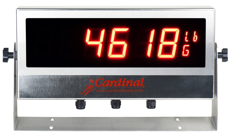 Cardinal, RD2, 2.25" LED Remote Display in Stainless Steel Enclosure ...