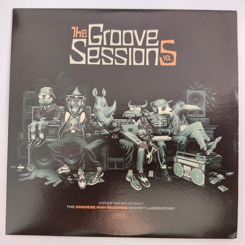 THE GROOVE SESSIONS #5 ♦ CD ALBUM PROMO ♦ Chinese Man, Scratch Bandits ...