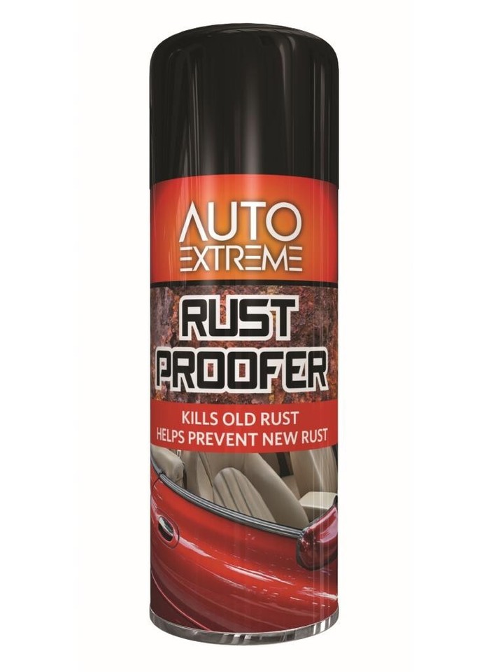 2x 400ml Rust Proofer Spray Aerosol Kills Old Rust Prevent Protects Car ...