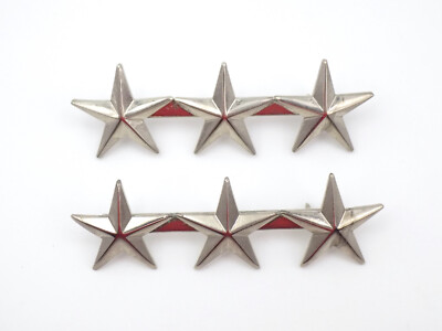 Vintage US Army Lieutenant General Stars Set Full-size | eBay