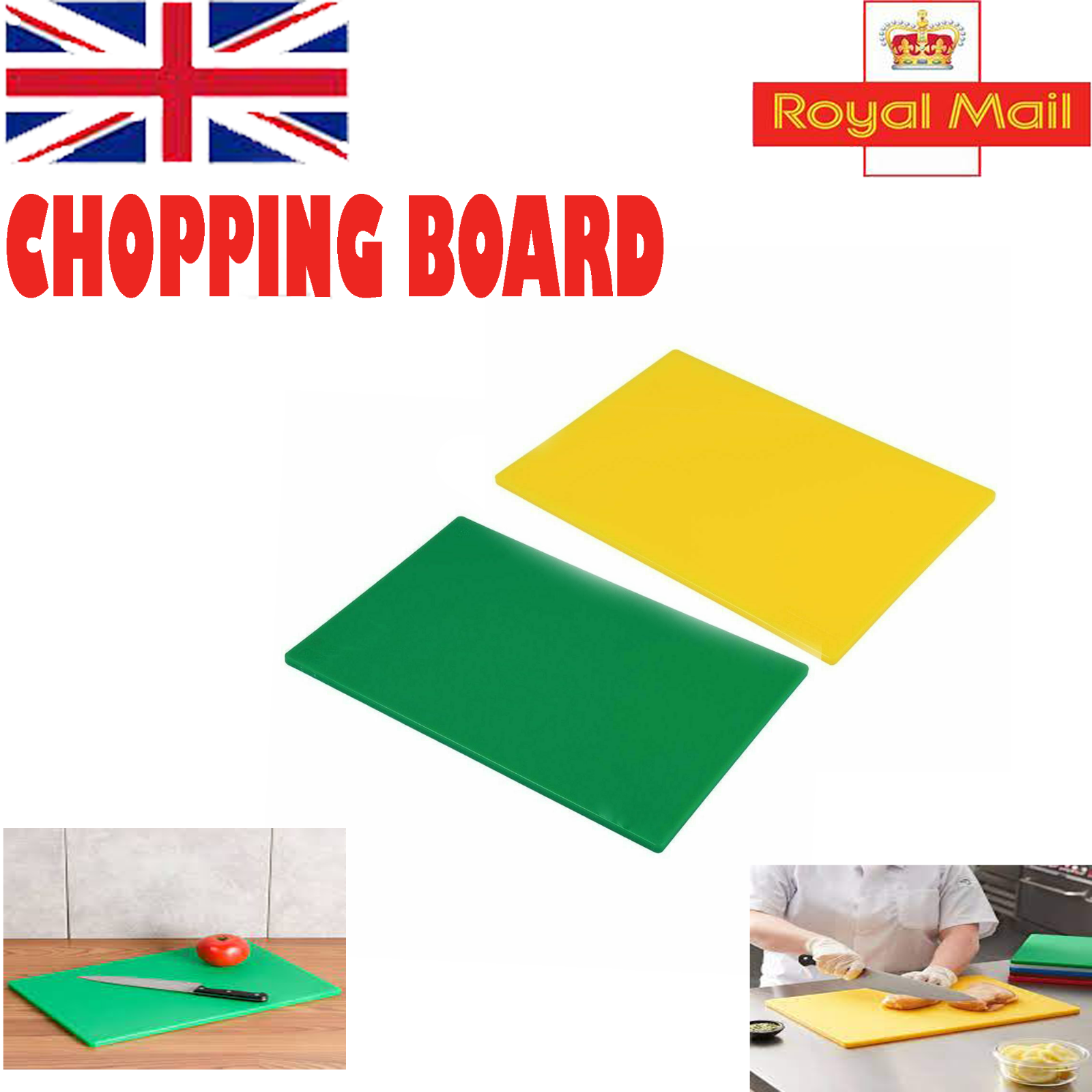 Commercial Kitchen Chopping Board Colour Coded Hygiene Catering Food ...
