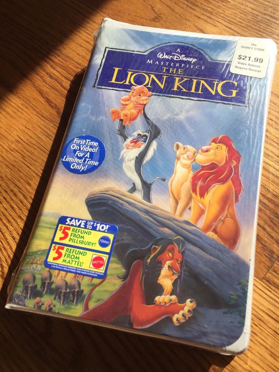 The Lion King 1995 Vhs