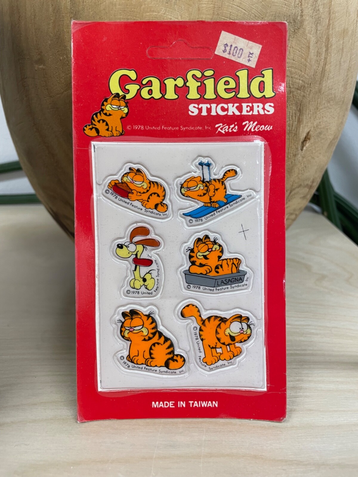 New Sealed Vintage 1978 Garfield Odie Kats Meow Puffy Stickers | eBay