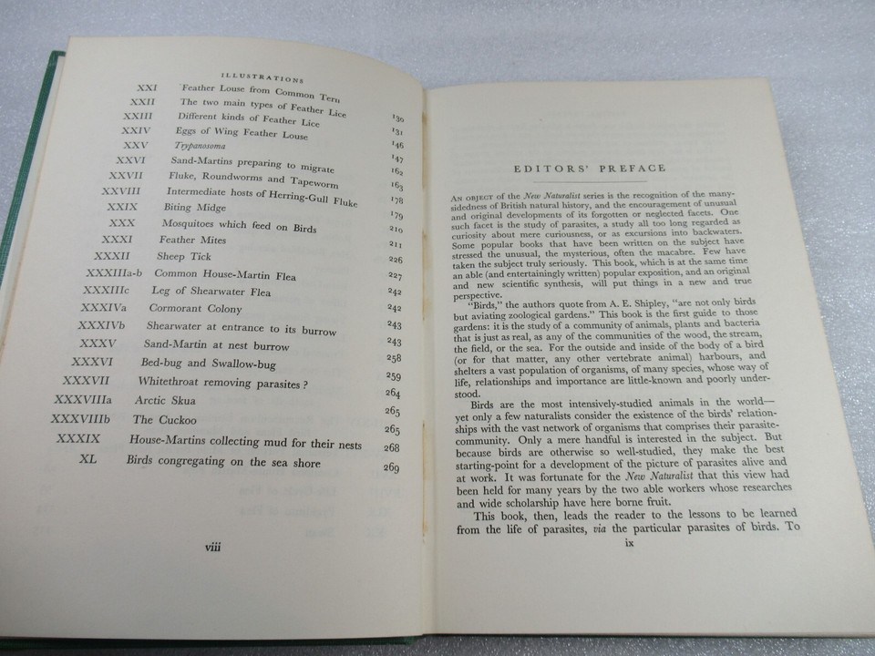 NMN7 New Naturalist Monograph FLEAS FLUKES and CUCKOOS Study Bird ...