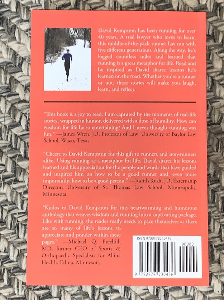 Lessons Learned on the Run: A Book About Running and Life, Brand New | eBay