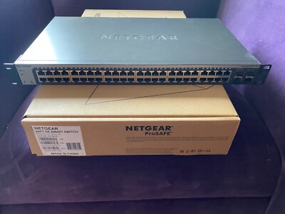 NETGEAR 48-Port Gigabit Ethernet Managed Switch GS748T RETAIL PACKAGE ...