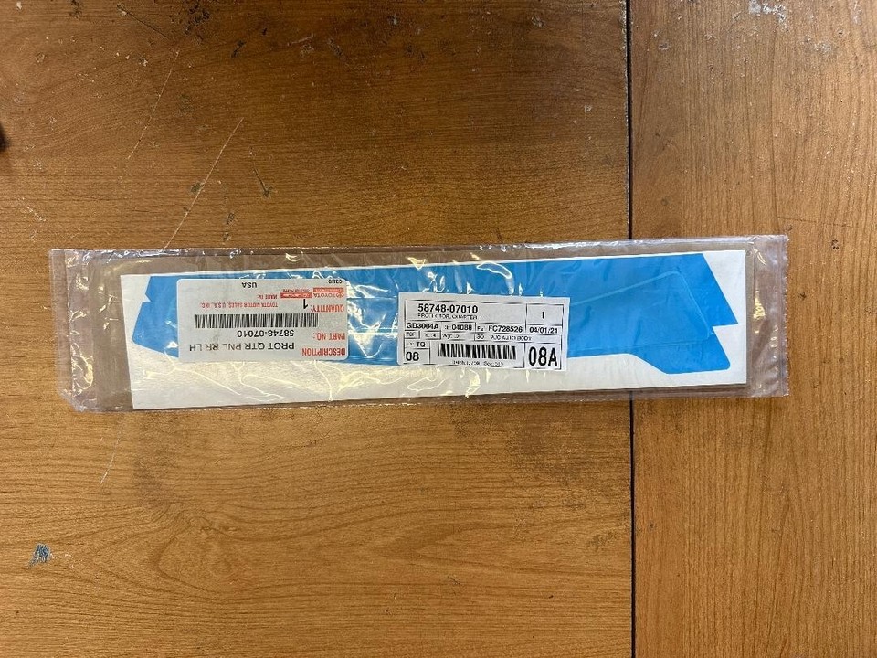 Quarter Panel Protector Rear Left Hand 5874807010 | eBay