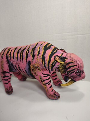 Applause Determined Products Incorporated Sabertooth Tiger Plush 15" | eBay