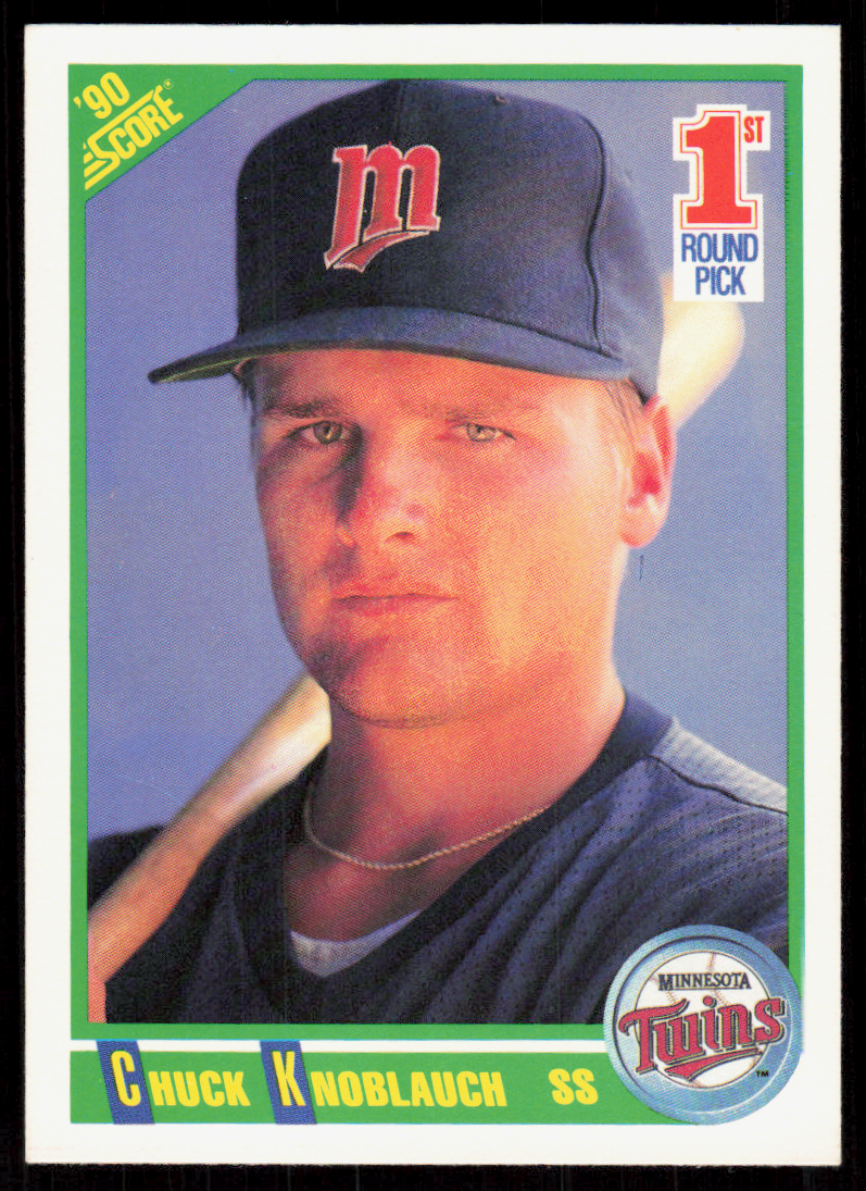 1992 Score 672 Chuck Knoblauch Minnesota Twins | eBay