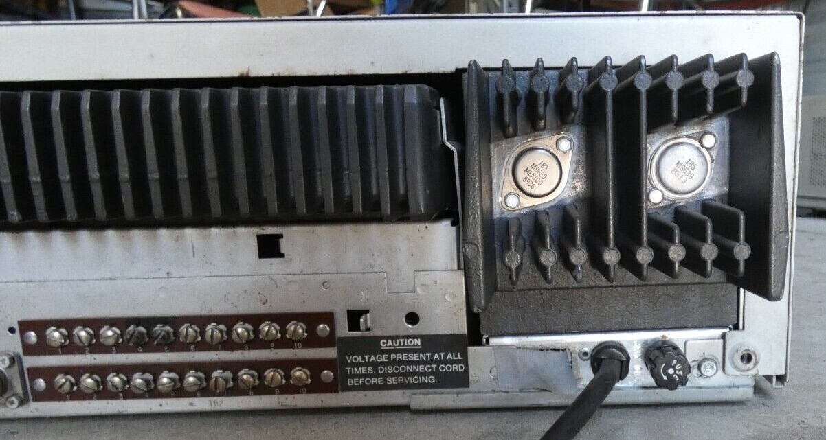 Parts Only - Motorola Mitrek Super Consolette Base Station 450/455 MHz ...