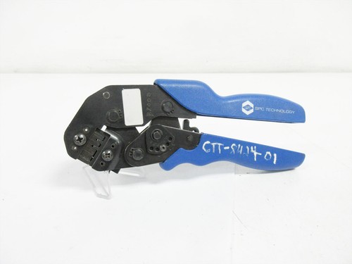 SPC TECHNOLOGY CTT-8424-01 HAND CRIMP TOOL 30-22 AWG D-SUB CONTACT ...