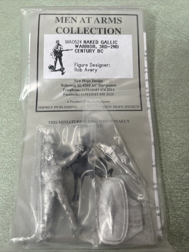 Men At Arms Collection MA0524 Naked Gallic Warrior 3rd-2nd Century BC ...